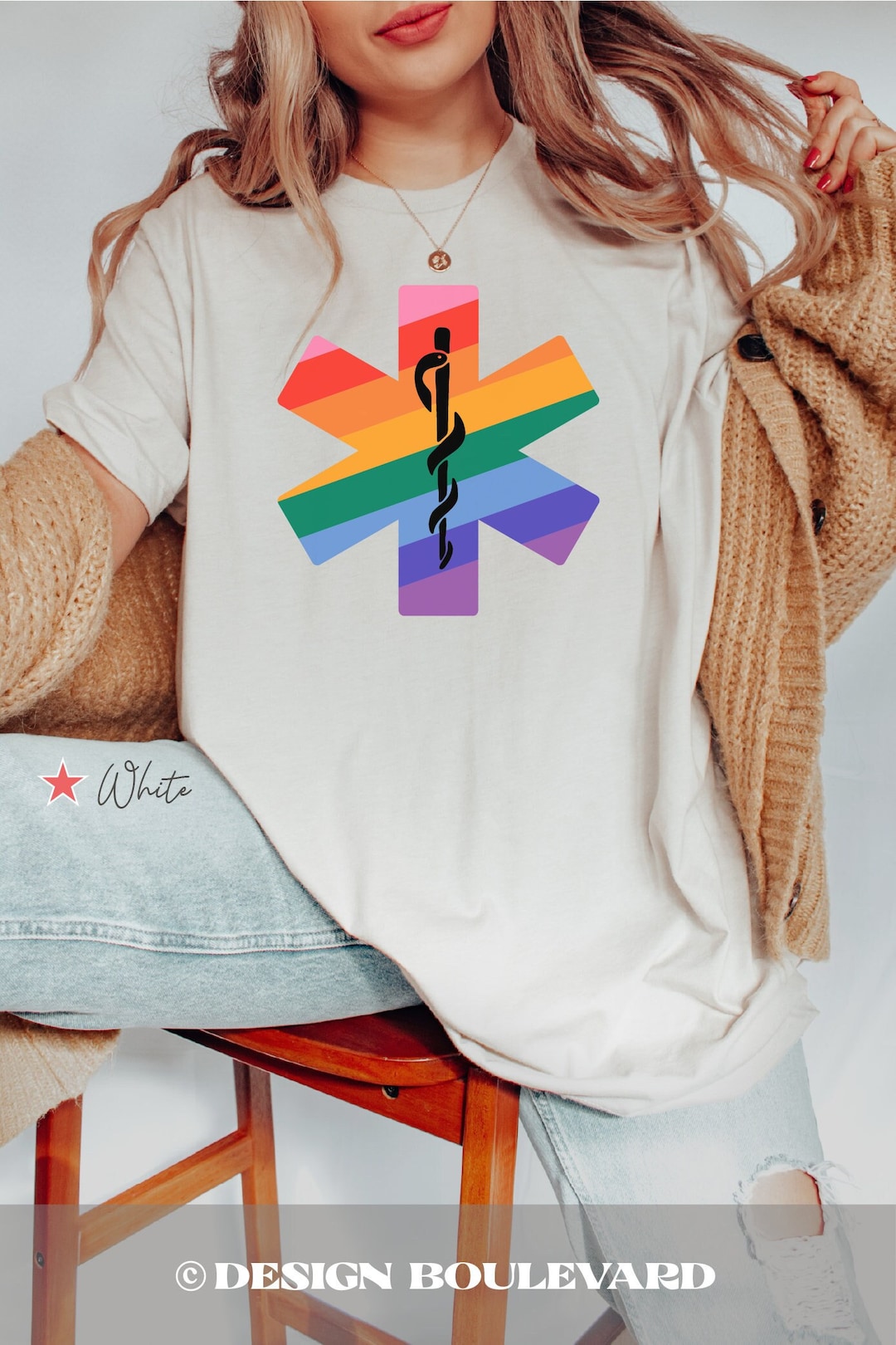 LGBTQ EMT Shirt, Queer EMS T Shirt, Gay Paramedic Gift, Emergency ...