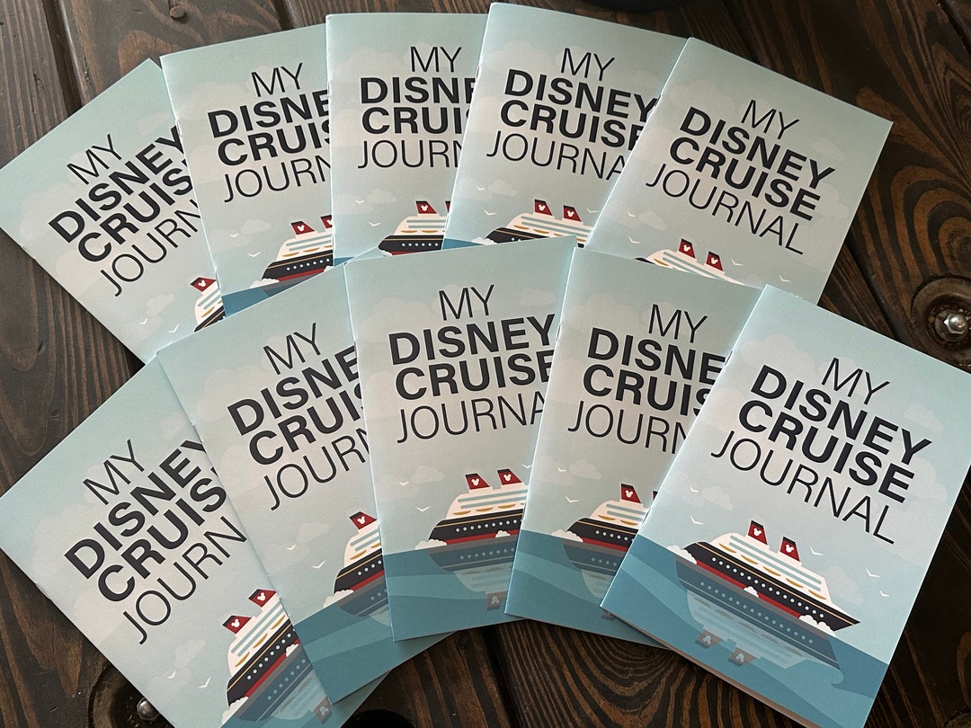 Set of 10 DCL Journal - 7 Day Cruise - Fish Extender Gift - Etsy