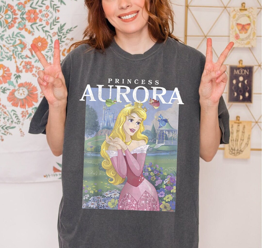 Vintage Aurora Disney Princess Shirt, Princess Aurora Est. 1959 Tee ...
