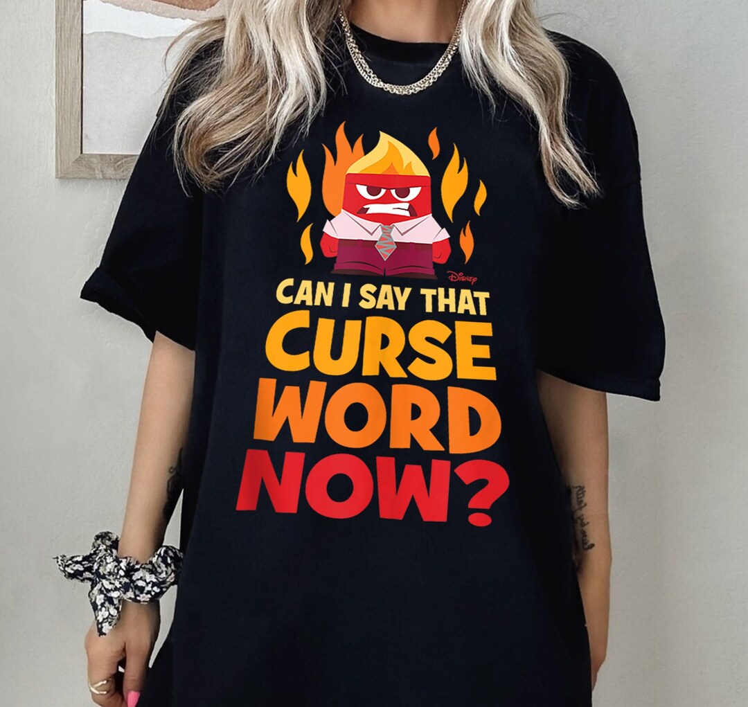 Funny Anger Curse World Now Disney Inside Out Shirt, Anger Inside Out ...