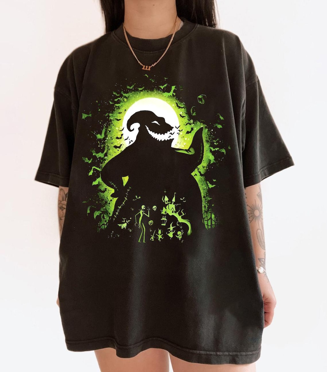 Vintage Oogie Boogie Nightmare Before Christmas Shirt, Oogie Boogie ...