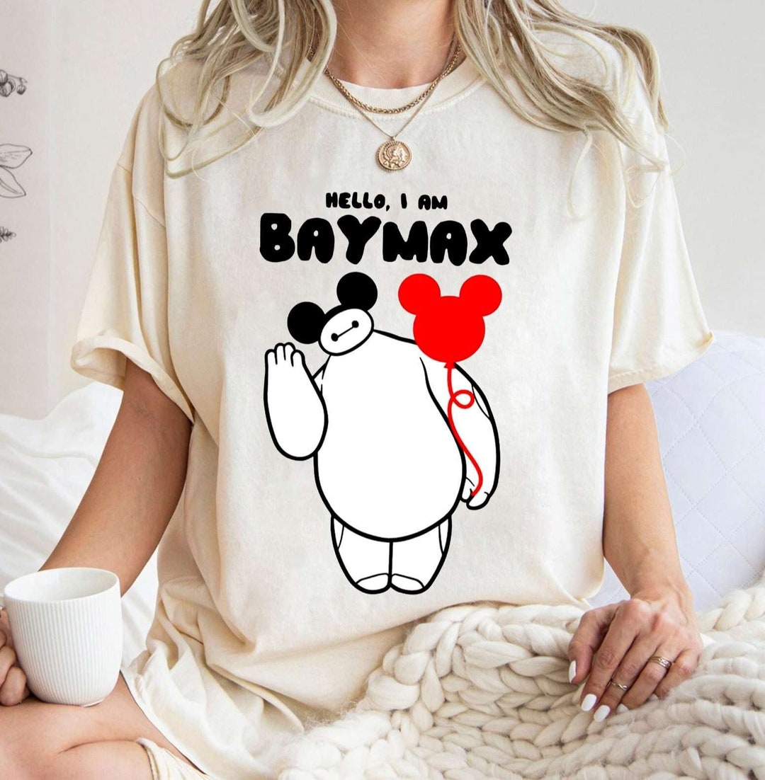 Hello I'm Baymax Shirt, Disney Baymax Shirt, Baymax Disney Shirt ...