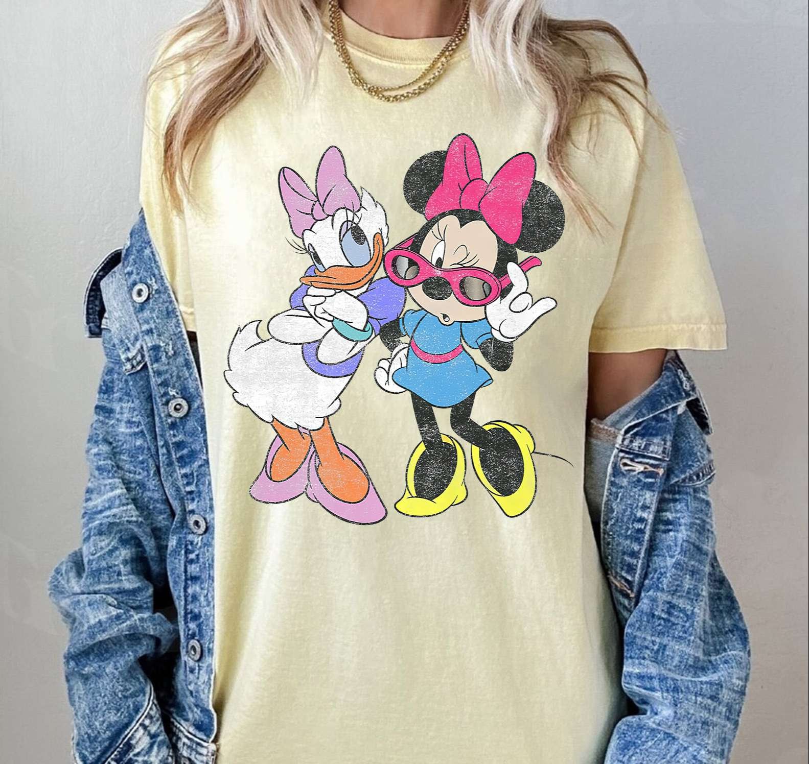 Retro Minnie and Daisy Bestie Shirt, Besties Disney Shirt, Friends Disney Tee, Disney Girls Trip ...