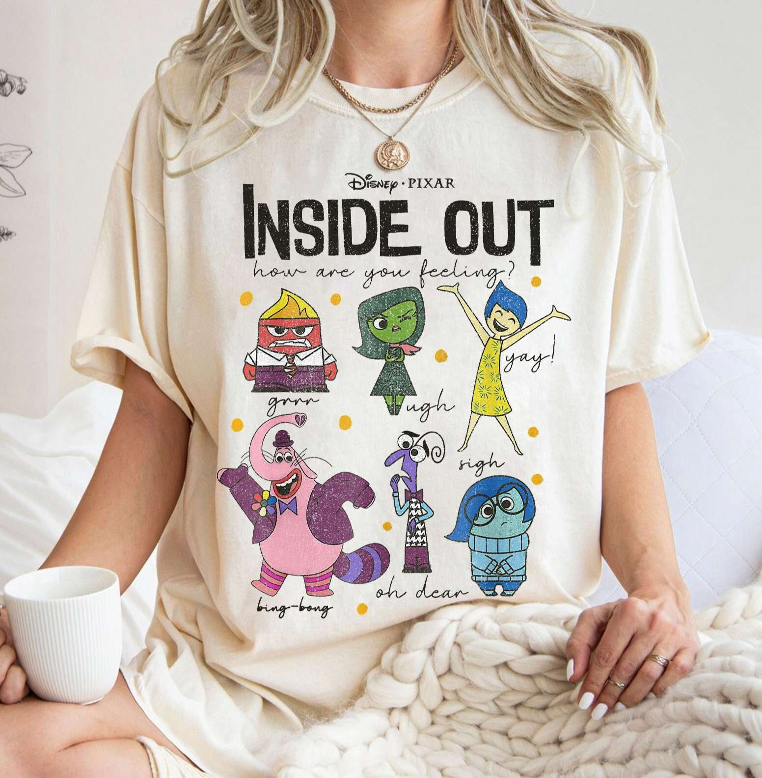 How Are You Feeling Disney Inside Out Emotions Shirt Disney - Etsy