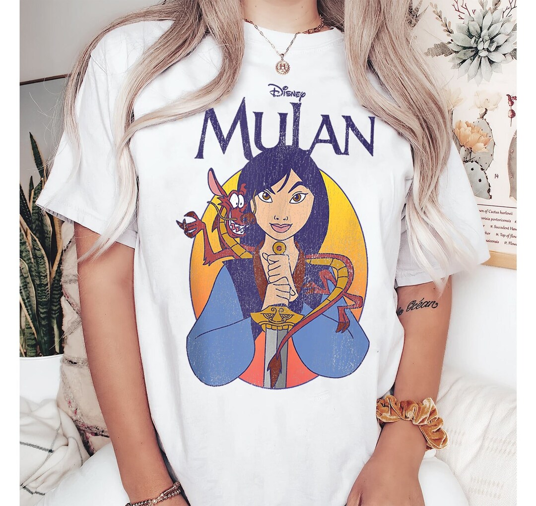 Together We Strong Disney Princess Mulan Mushu Shirt, Mulan Disney ...