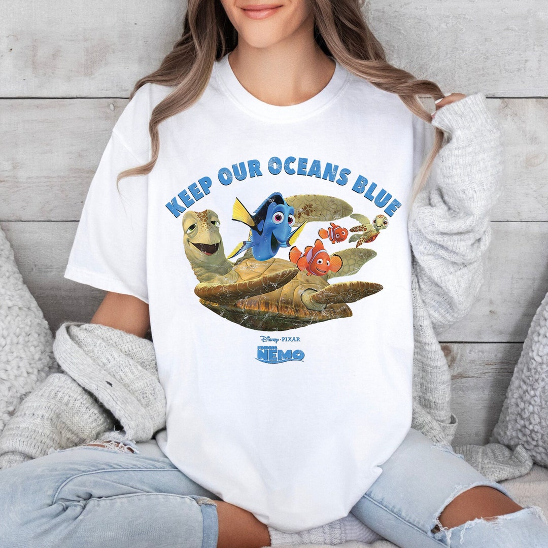 Keep Our Oceans Blue Finding Nemo Disney Pixar Shirt, Finding Nemo ...