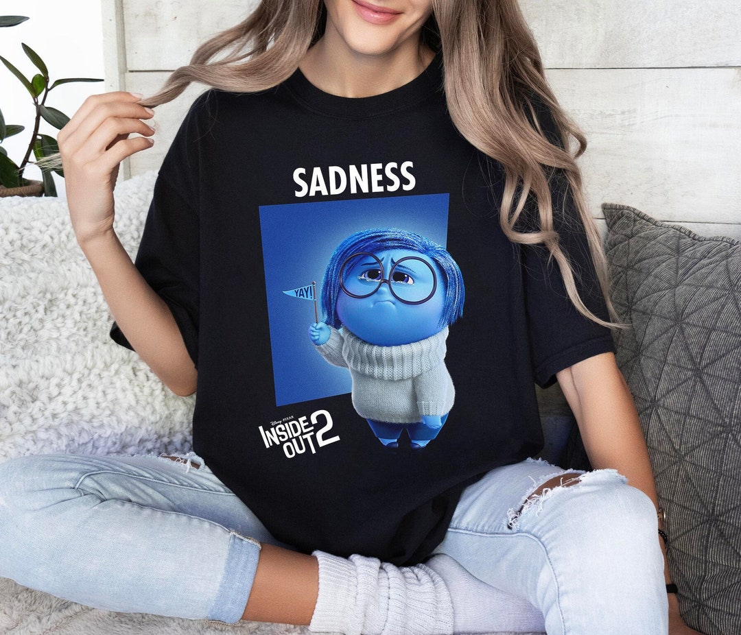 Cute Sadness Inside Out 2 Shirt, Disney Sadness Shirt, Inside Out ...