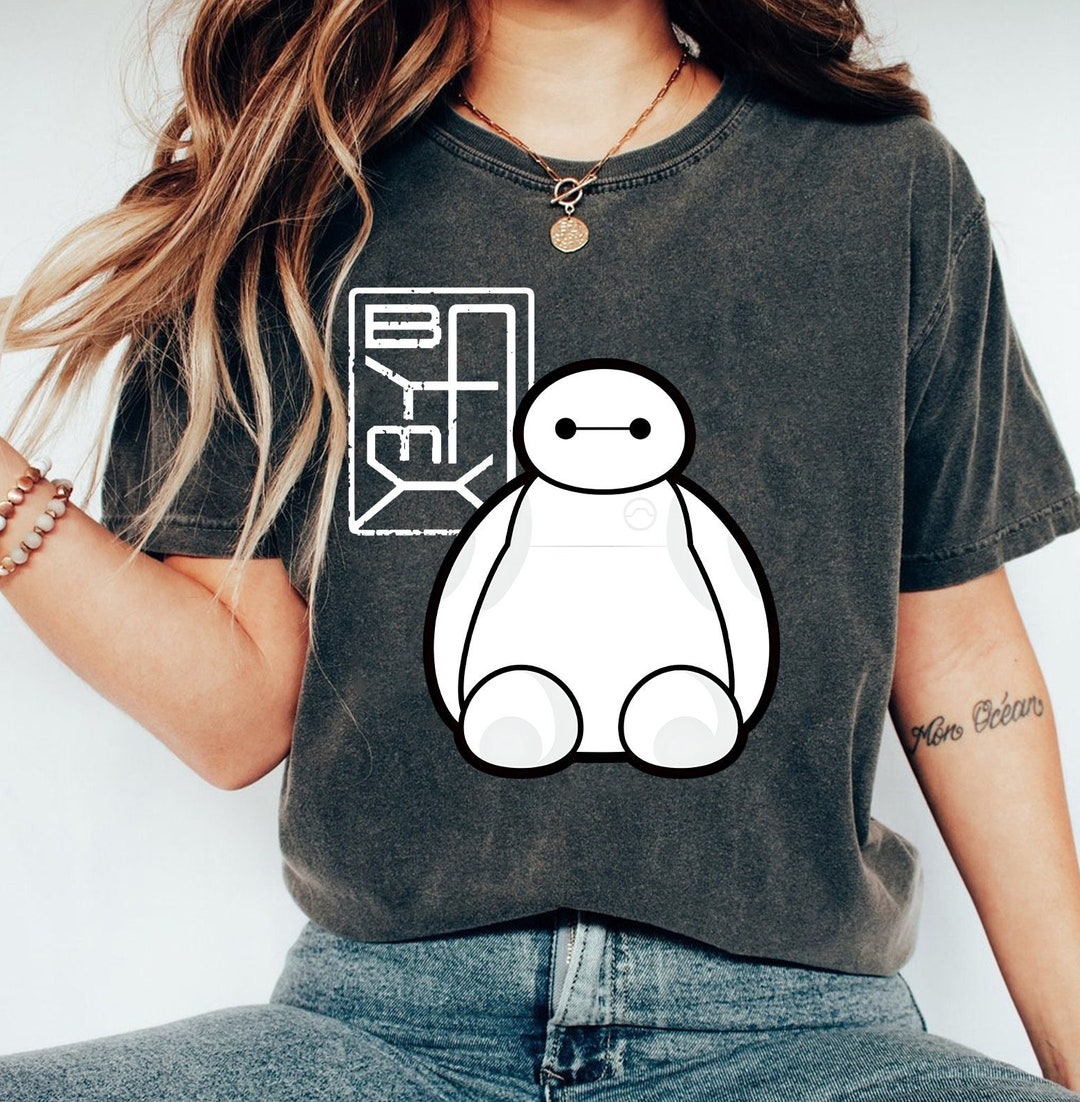 Vintage Baymax Shirt, Baymax Disney Shirt, Baymax Shirt, Baymax Big ...