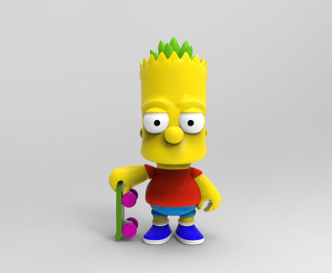 Bart Simpsons Flower Pot - Etsy