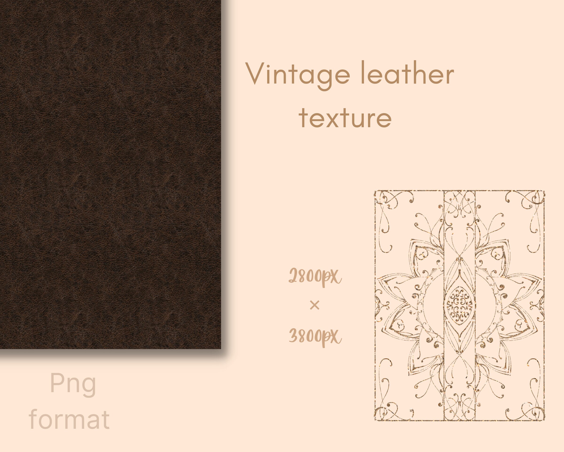 Vintage Book Cover Overlays: Luxury Gold Design (printable PNG Files ...
