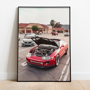 Original Photo Print Toyota Supra Mk4 - Etsy