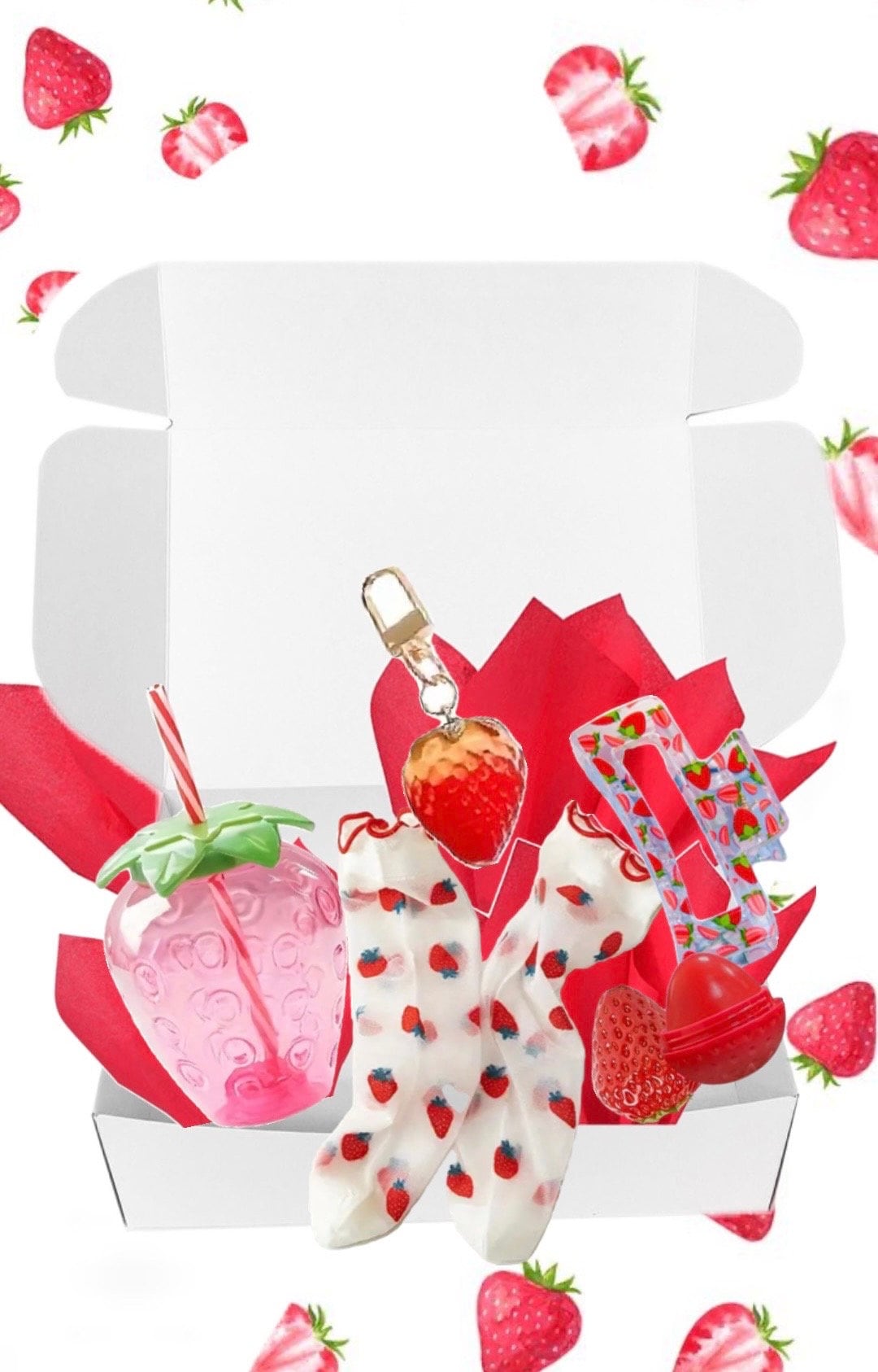 Berry Strawberry Box, Girls Fun Box, Tweens Fun Box, Girl Subscription ...