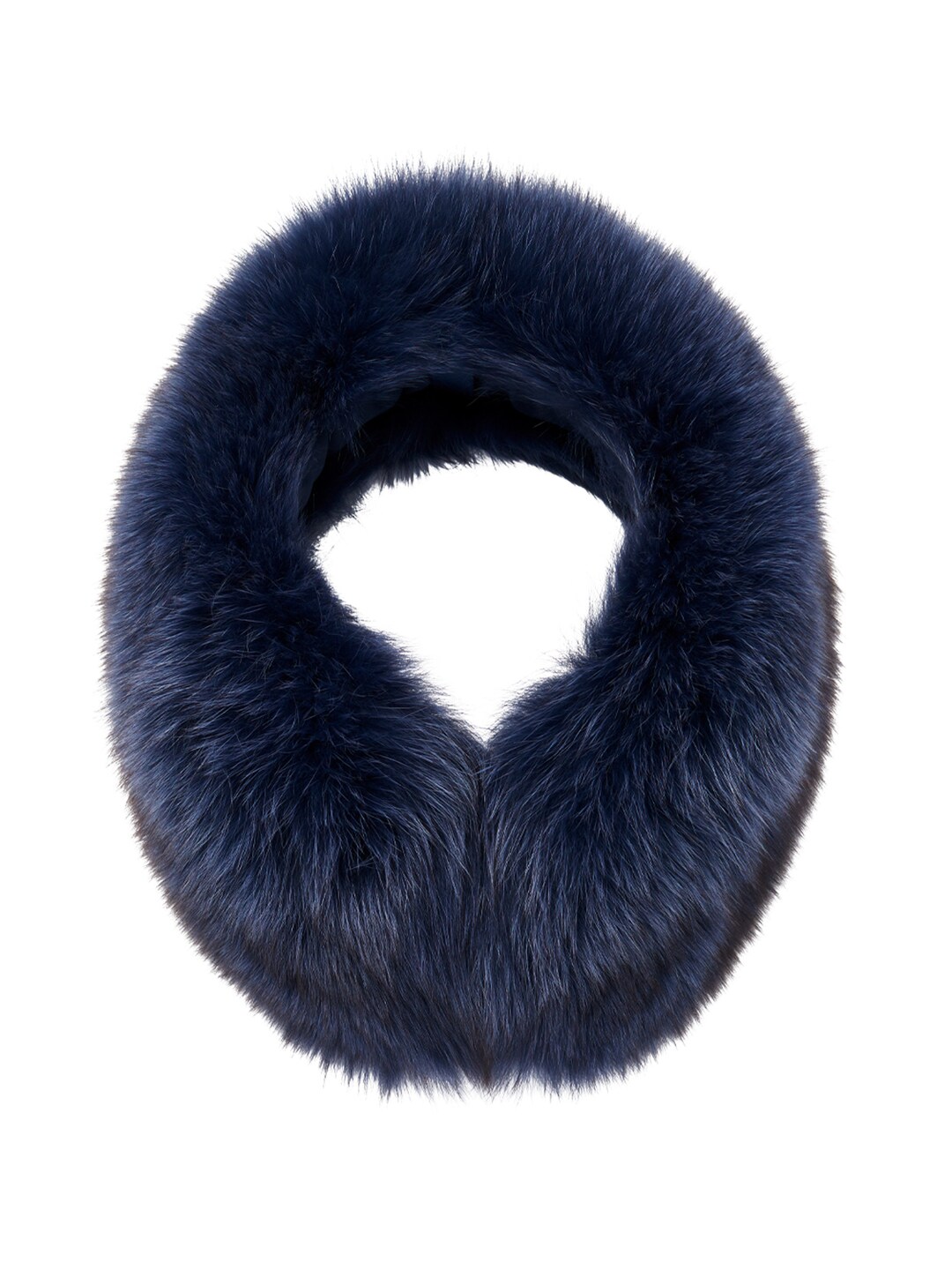 Navy Blue Fur Collar - Etsy