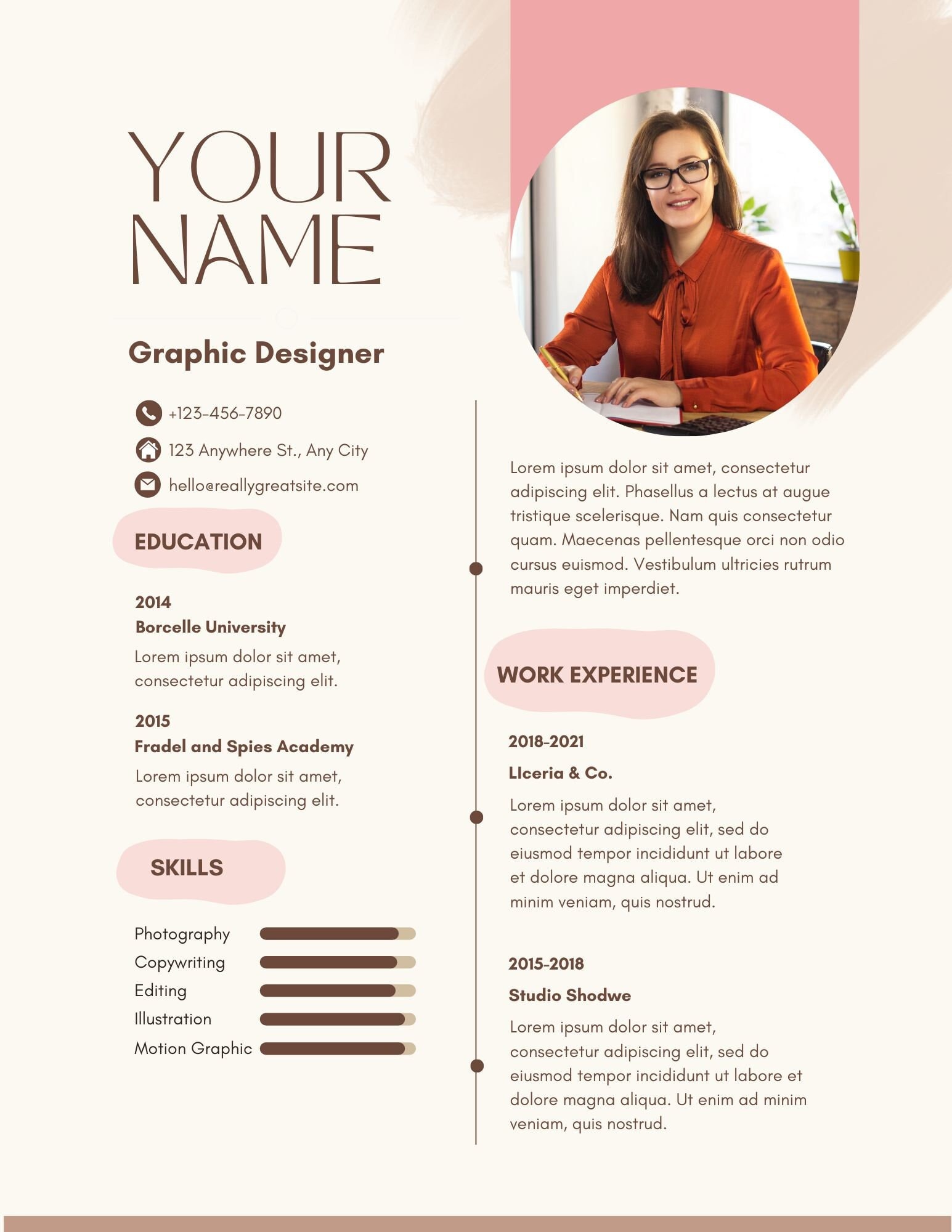 RESUME TEMPLATE - Etsy