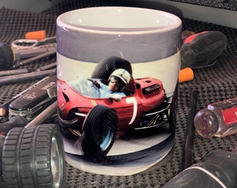 Ferrari Racing Mug - Etsy