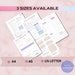 Pink Digital Daily Planner, Colorful Printable Daily Planner Bundle ...