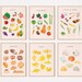 Rainbow Morning Routine Board Educational Print Watercolor Nursery ...