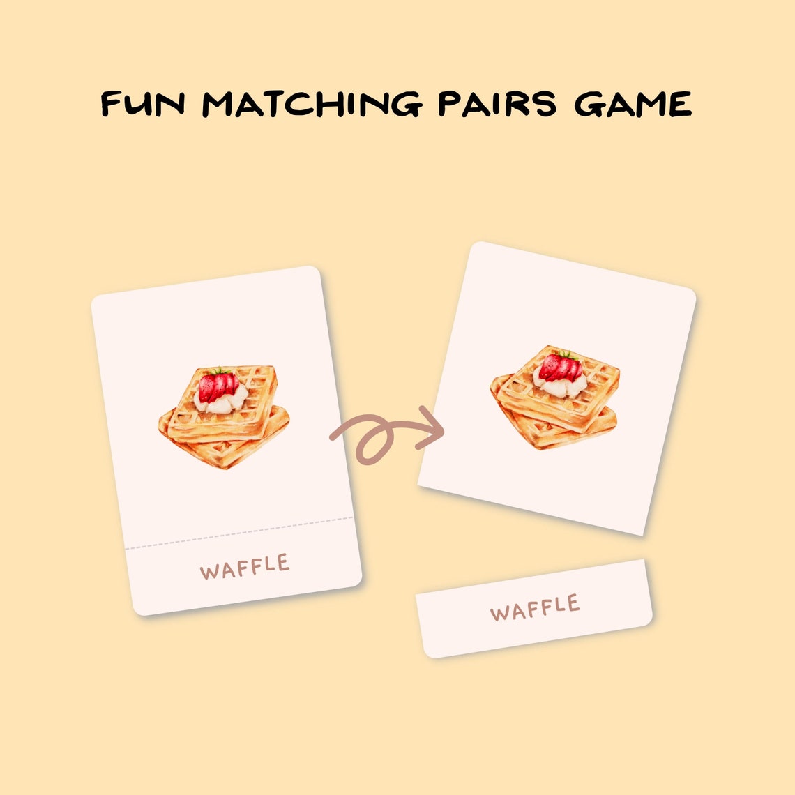 24 Breads Bakery Pastry Flashcards Watercolor Montessori Educational ...