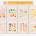 Food & Kitchen Educational Posters Set of 8 Printable Montessori ...