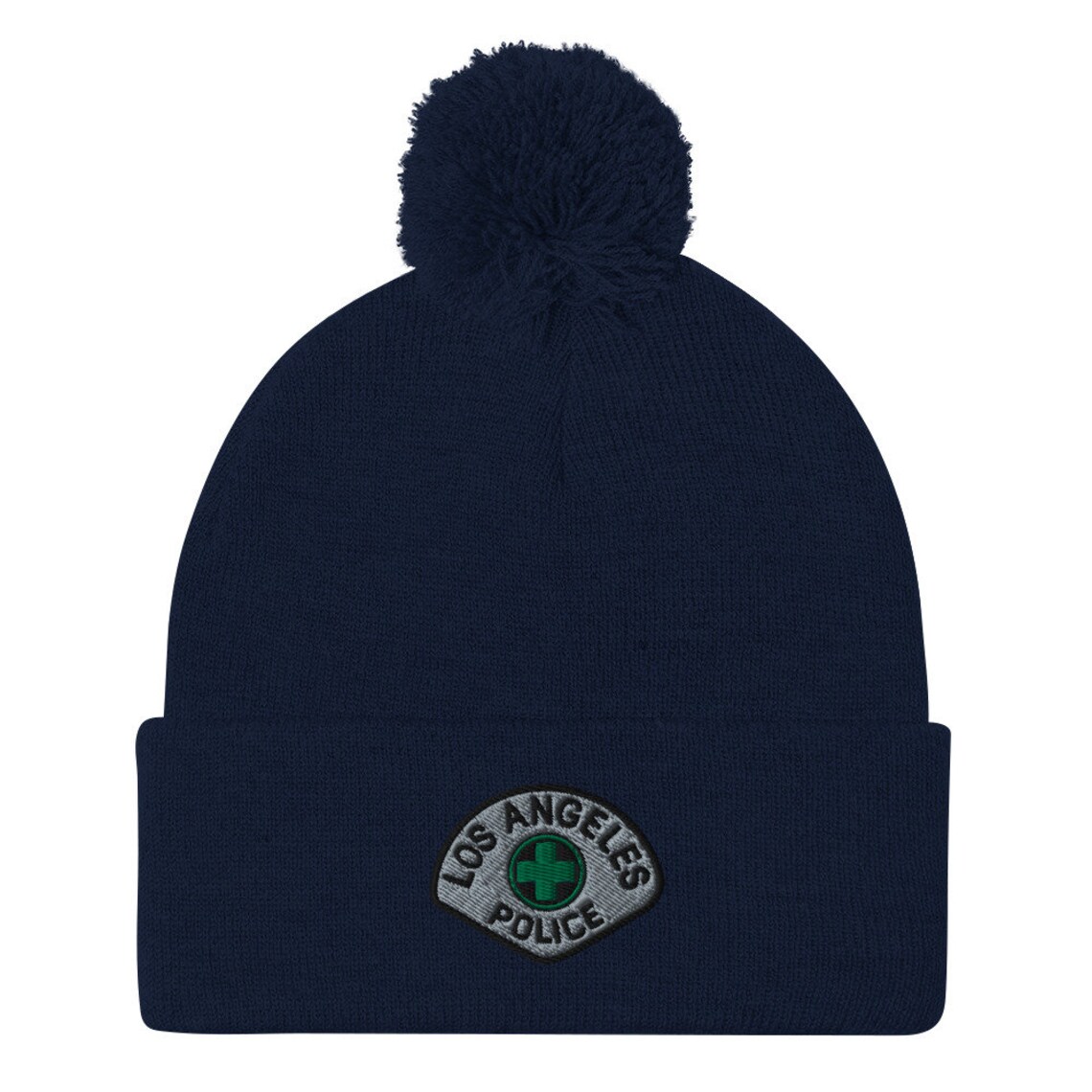 LAPD Los Angeles Police Department Patch Logo Embroidered Pom-pom ...
