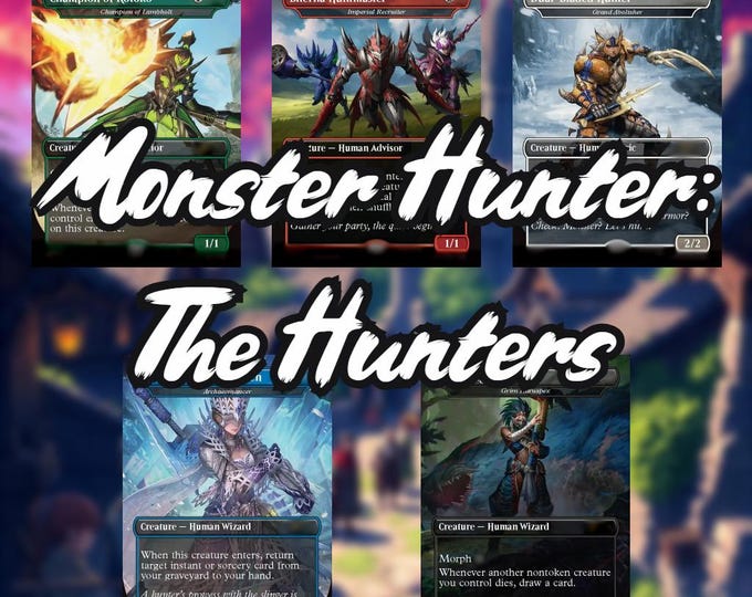 Monster Hunter: the Hunters Bundle [proxy/orica] - Etsy