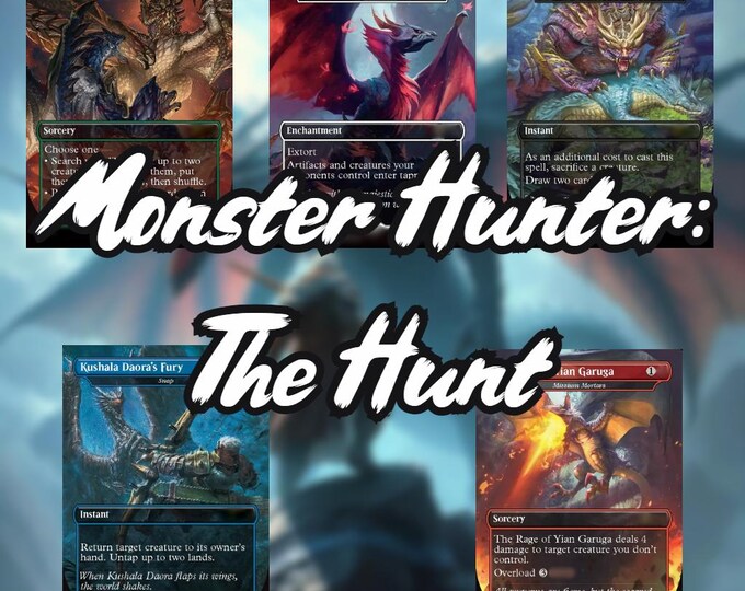 Monster Hunter: the Hunt Bundle [proxy/orica] - Etsy