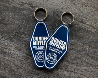 The Office Dwight Schrute & Angela Martin Dunder Mifflin Set of 2 ID ...