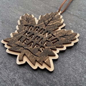 Toronto Maple Leafs Wood Ornament - Etsy Canada