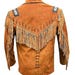 Men Native American Jacket | Cowboy Leather Fringe Jacket | Handmade ...