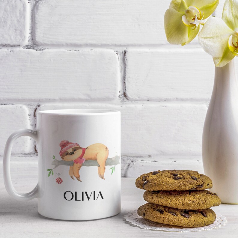 Sloth Mug Sloth Gifts for Her Sloth Coffee Mug Sloth Lover Gift Cute ...