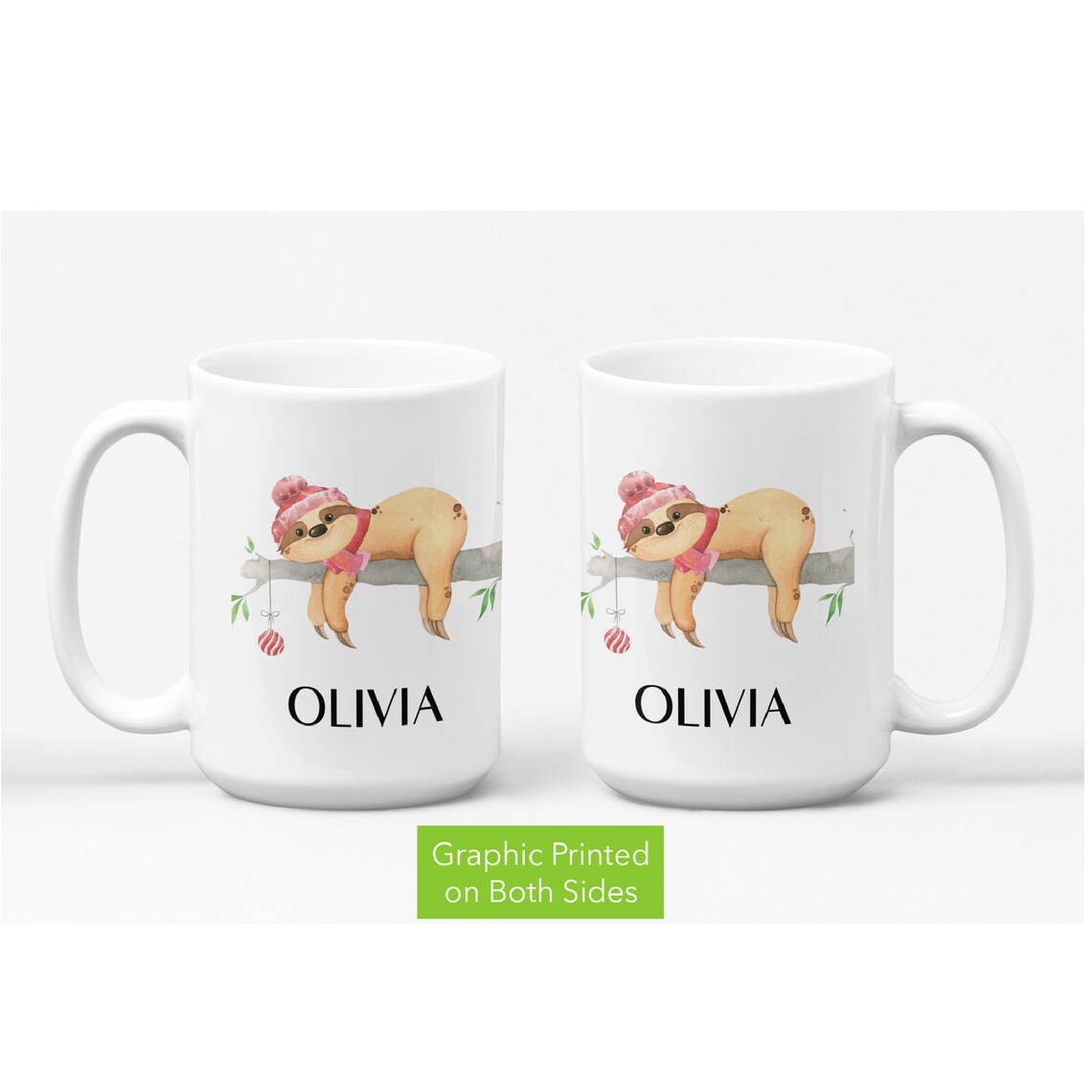 Sloth Mug Sloth Gifts for Her Sloth Coffee Mug Sloth Lover Gift Cute ...