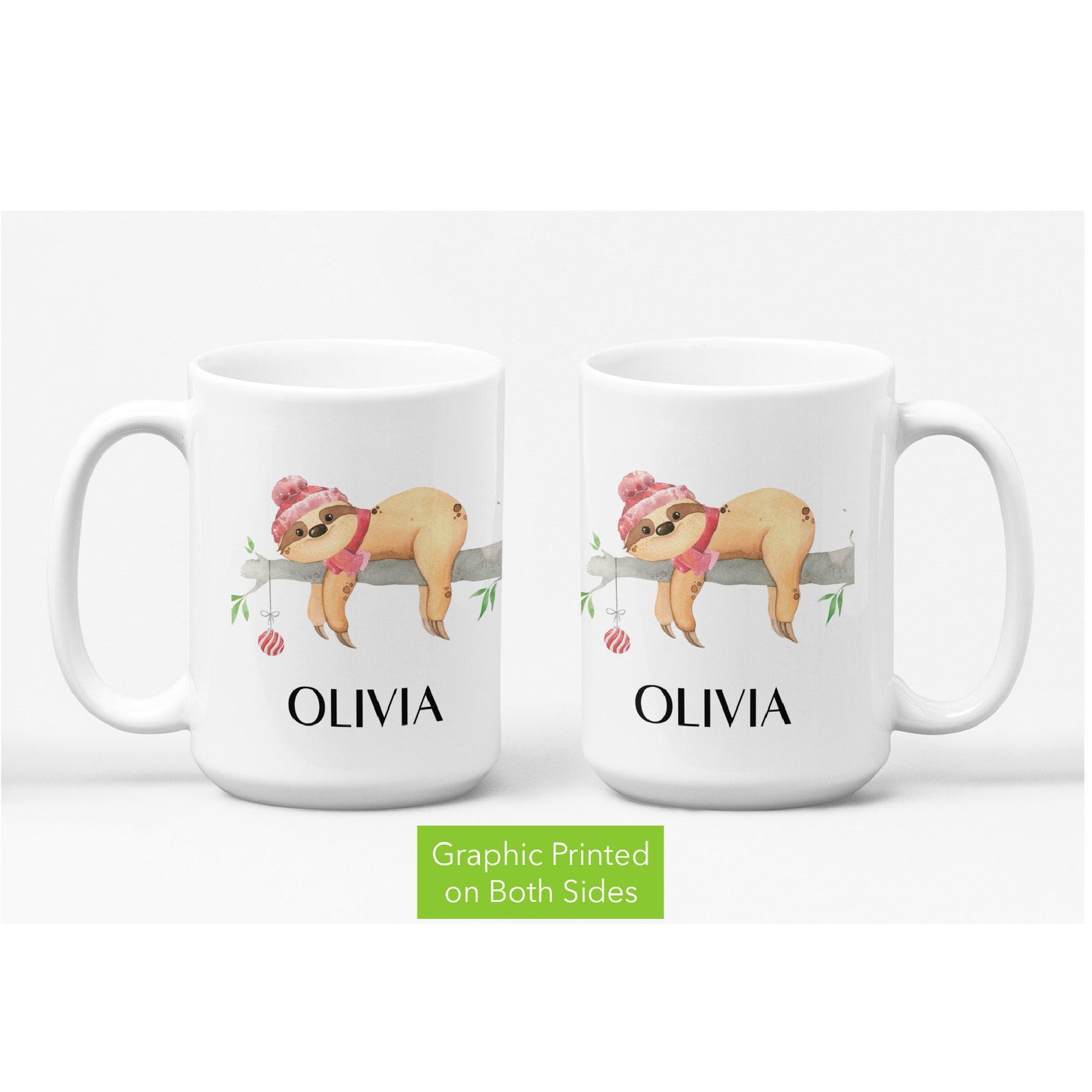 Sloth Mug Sloth Gifts for Her Sloth Coffee Mug Sloth Lover Gift Cute ...