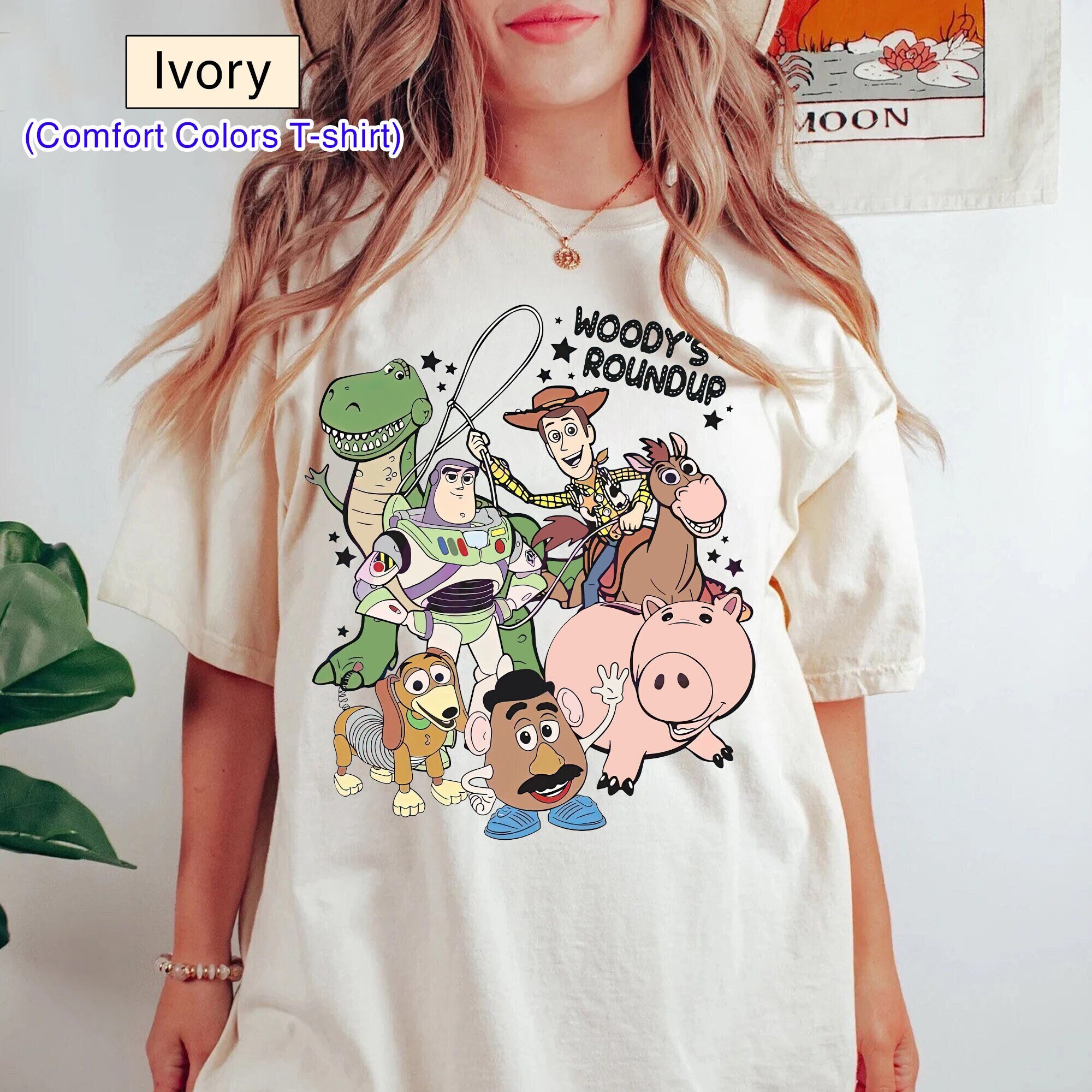 Retro Disney Toy Story Comfort Colors® Shirt, Toy Story Characters ...