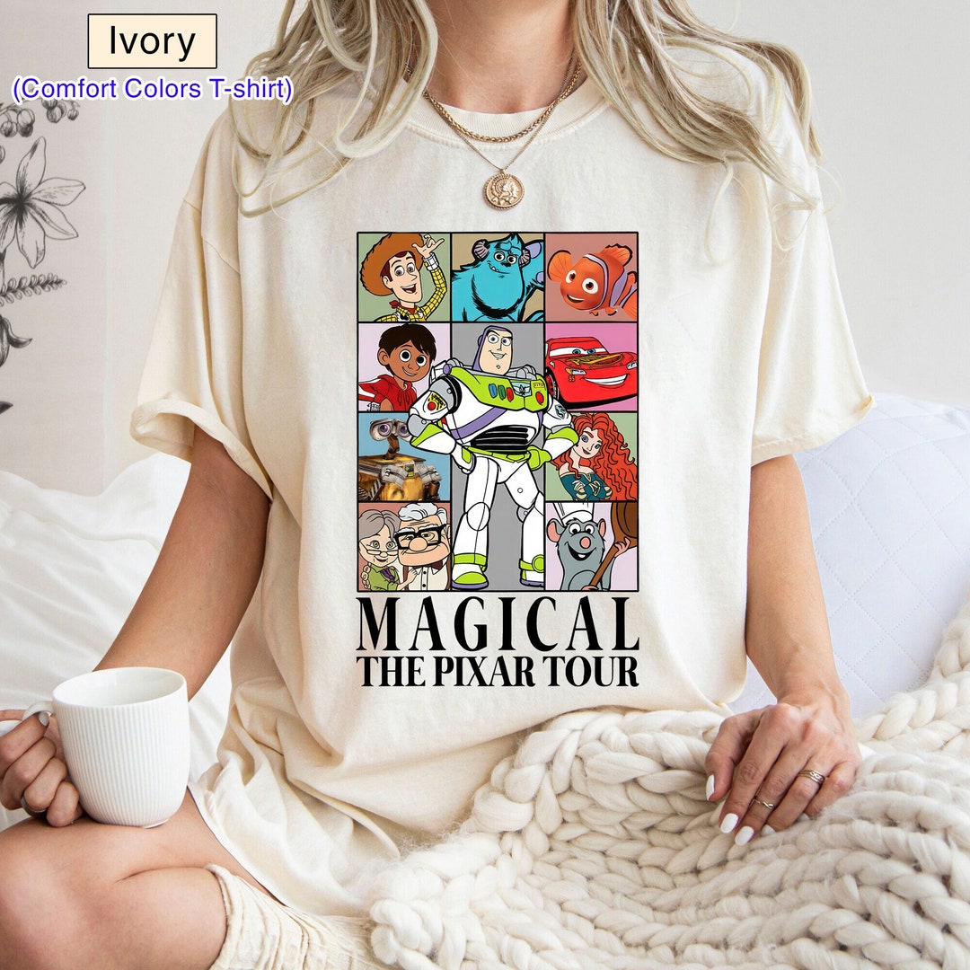 Disney Magical Pixar Tour Shirt, Disney Epcot Shirt, Disney Cars Eras ...