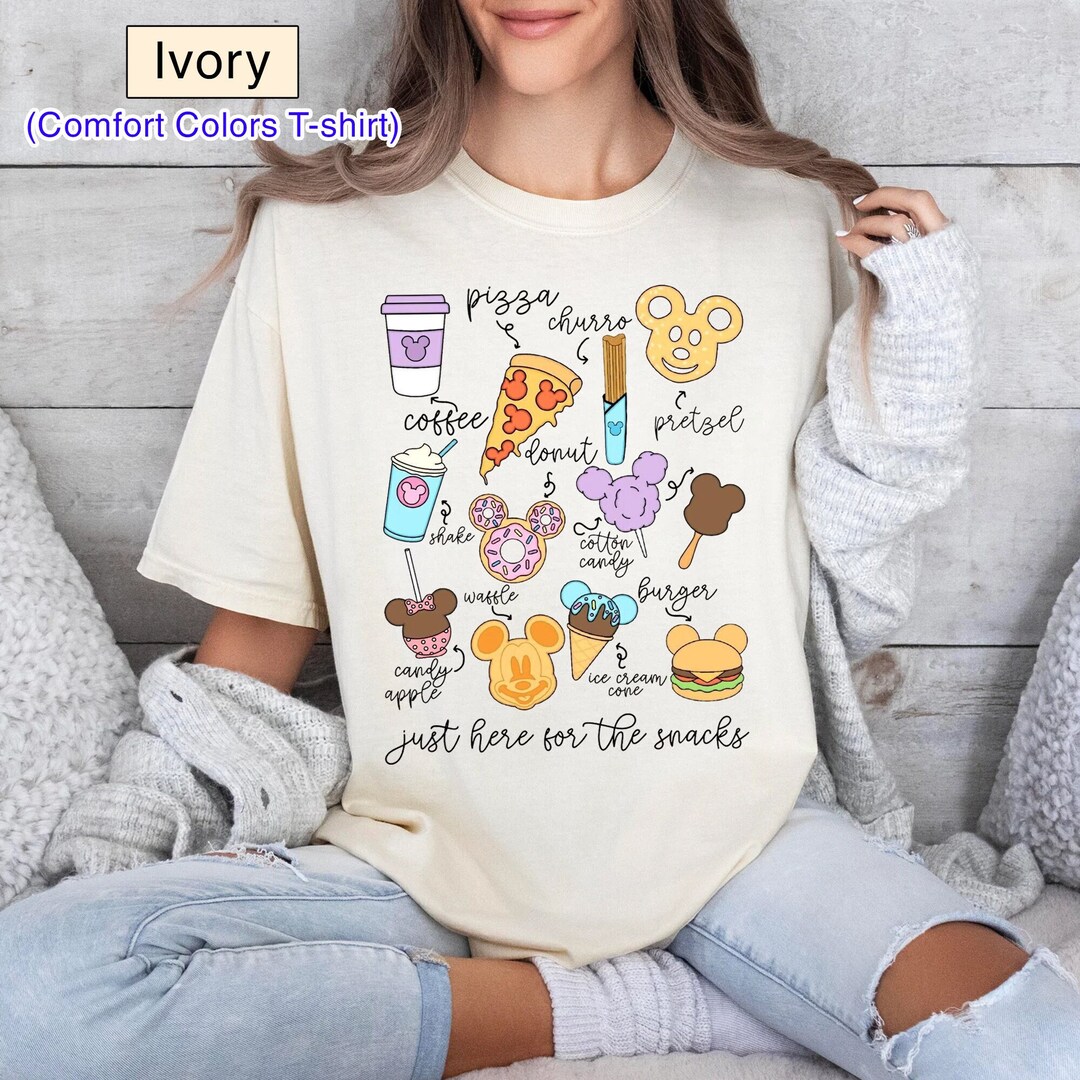 Disney Snacks Shirt, Disney Food, Disney Foodies, Disney Family ...
