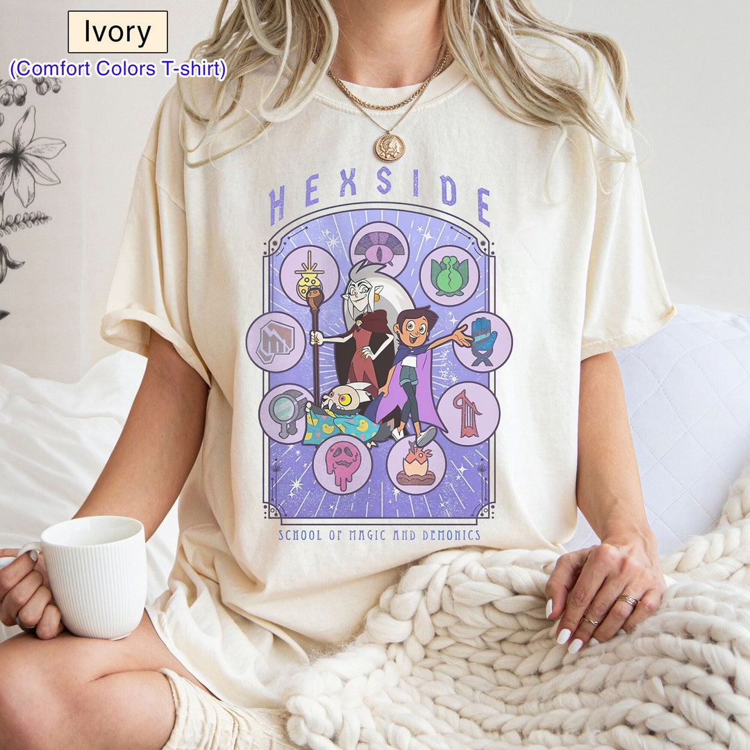 Disney the Owl House Hexside Shirt, Owl House Hexside School Shirt ...