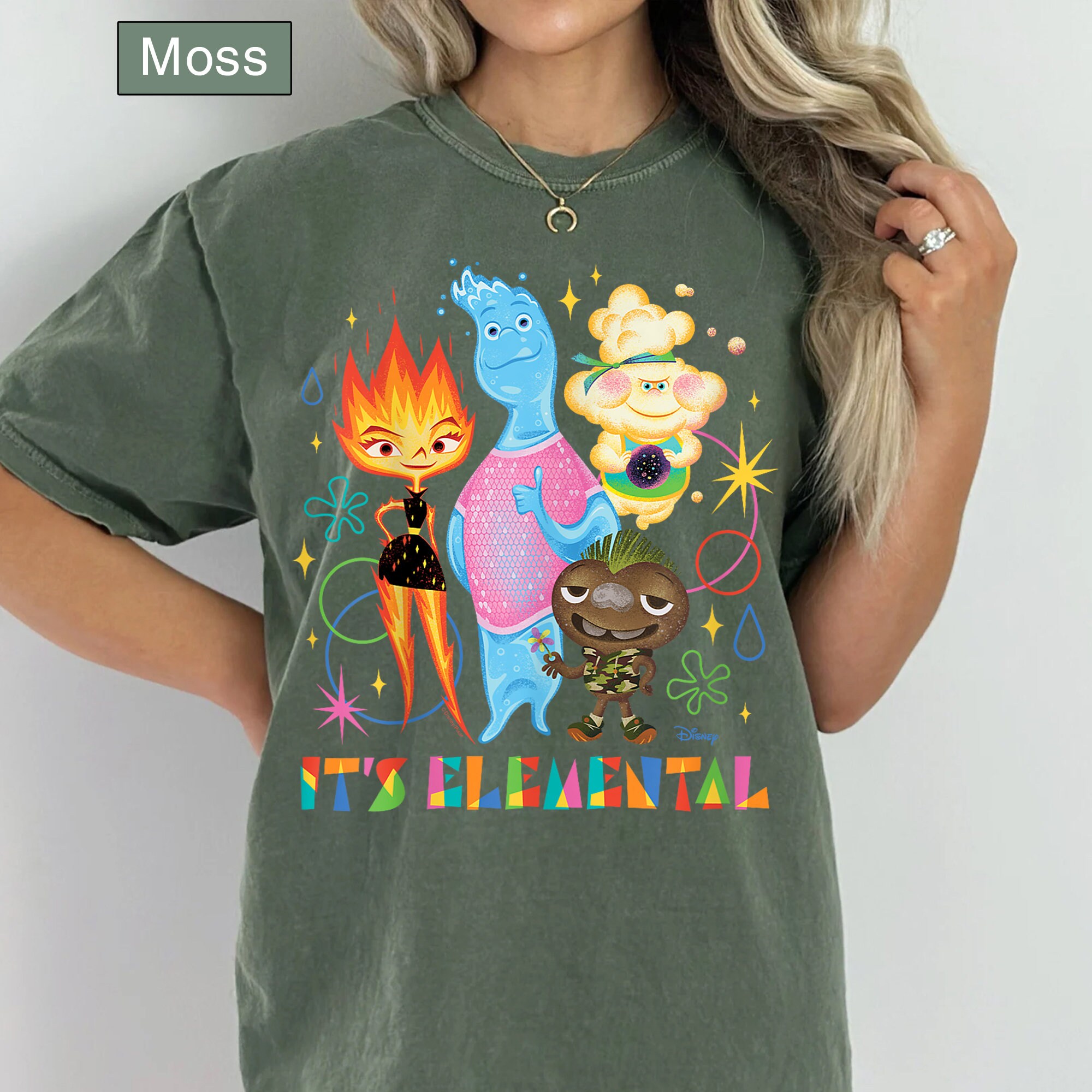 Disney Pixar Elemental Shirt, Elemental Characters Shirt, Elemental ...