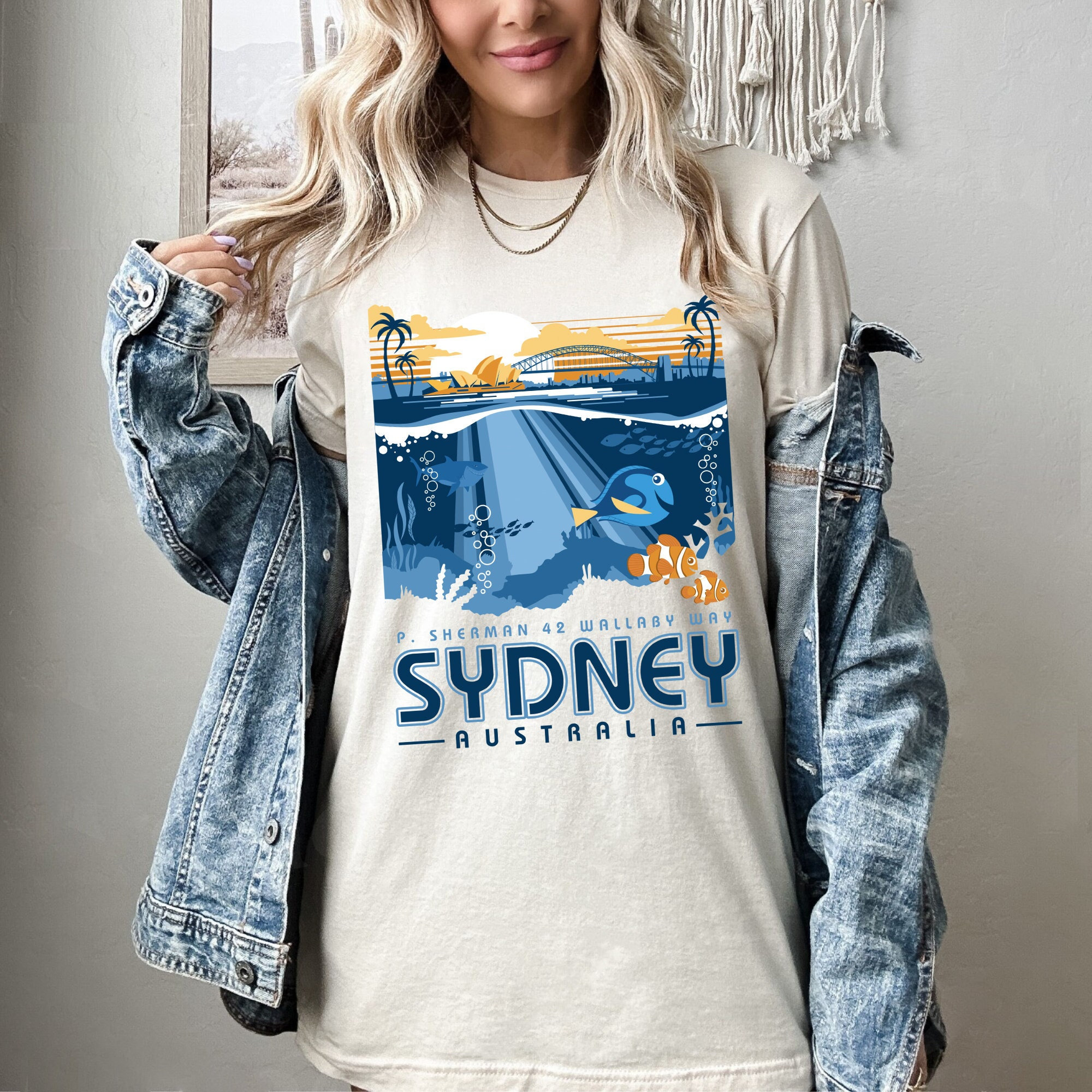 Disney Pixar Finding Nemo Sydney Australia Shirt Disney - Etsy