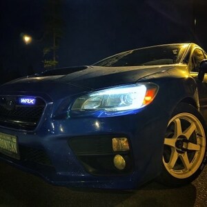 WRX Custom LED Grill Badge WRX Sti Rgb - Etsy