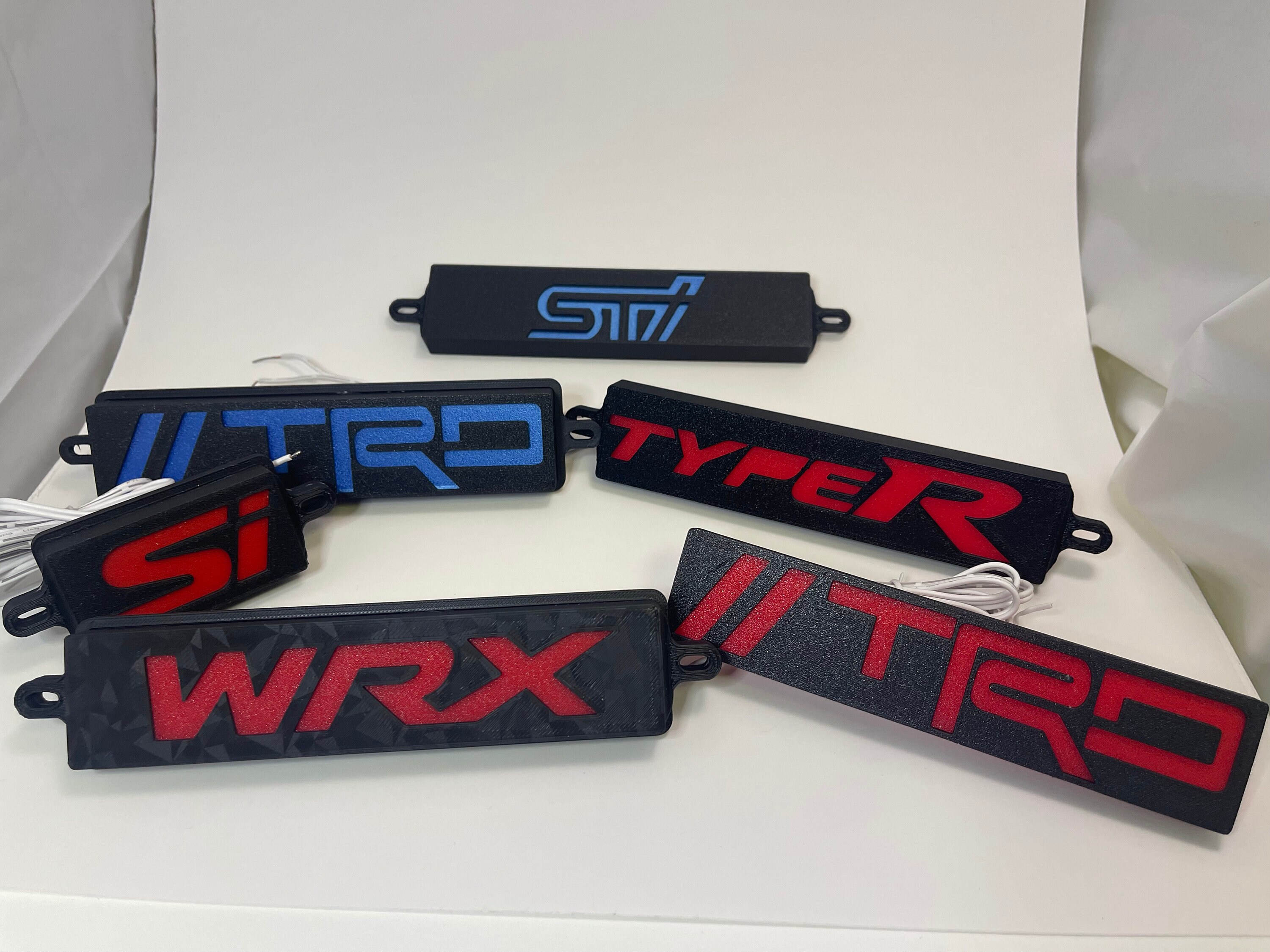 WRX Custom LED Grill Badge WRX Sti Rgb - Etsy Canada