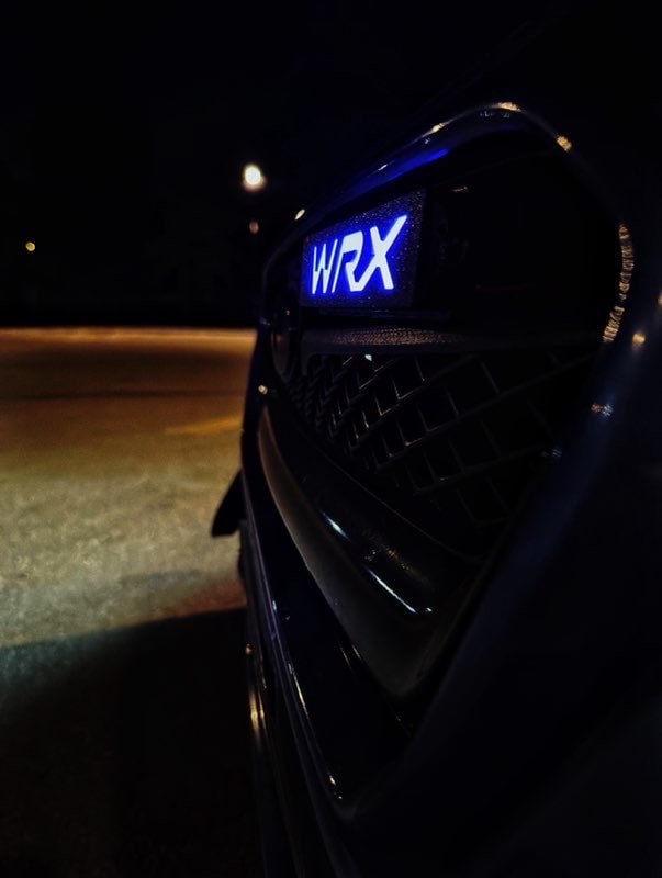 WRX Custom LED Grill Badge WRX Sti Rgb - Etsy Canada