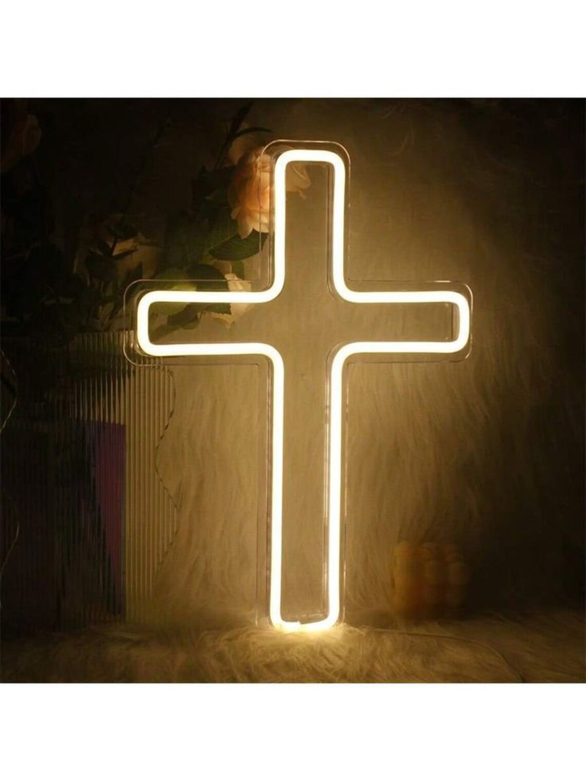 Jesus Cros Neon Sign Best Gift for Friends and Family - Etsy