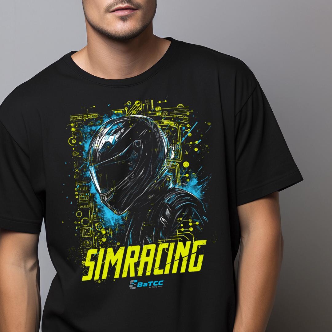Sim Racing Fan Shirt – Motorsport-inspired Esports Gaming Design ...