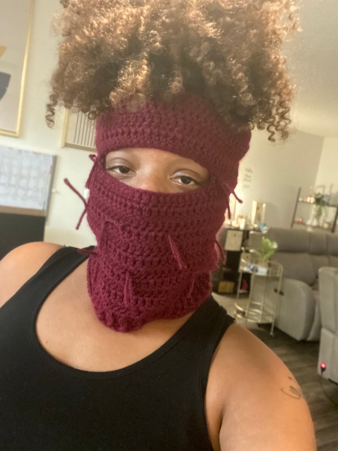 Pattern for Crocheted Free Mind Ski Mask - Etsy