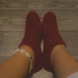 Easy Crochet Ankle Sock Pattern| Beginner Friendly |cozy Fit - Etsy