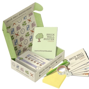 Brick Wall Buster Cards for Genealogy - Etsy