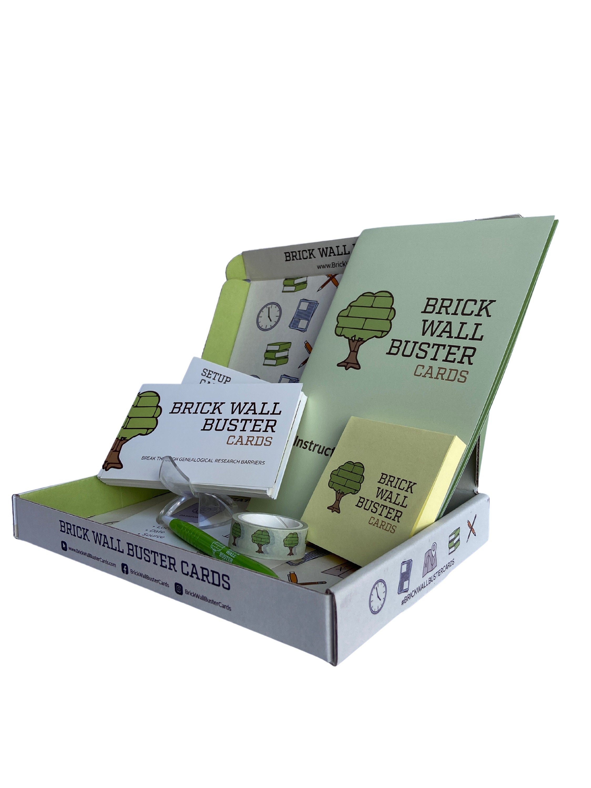 Brick Wall Buster Cards for Genealogy - Etsy