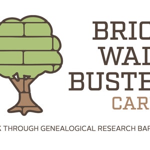 Brick Wall Buster Cards for Genealogy - Etsy