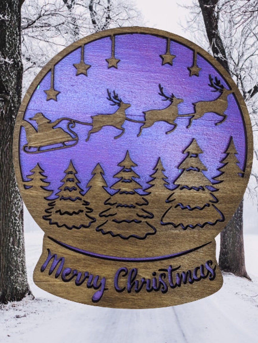 Christmas Ornament, Laser Cut, Merry Christmas, Ornament, Christmas ...