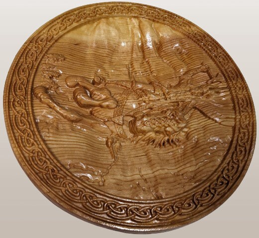 Wood Carved Predator, Wood Carving, Wood Carved, Gifts for Him, Gifts ...